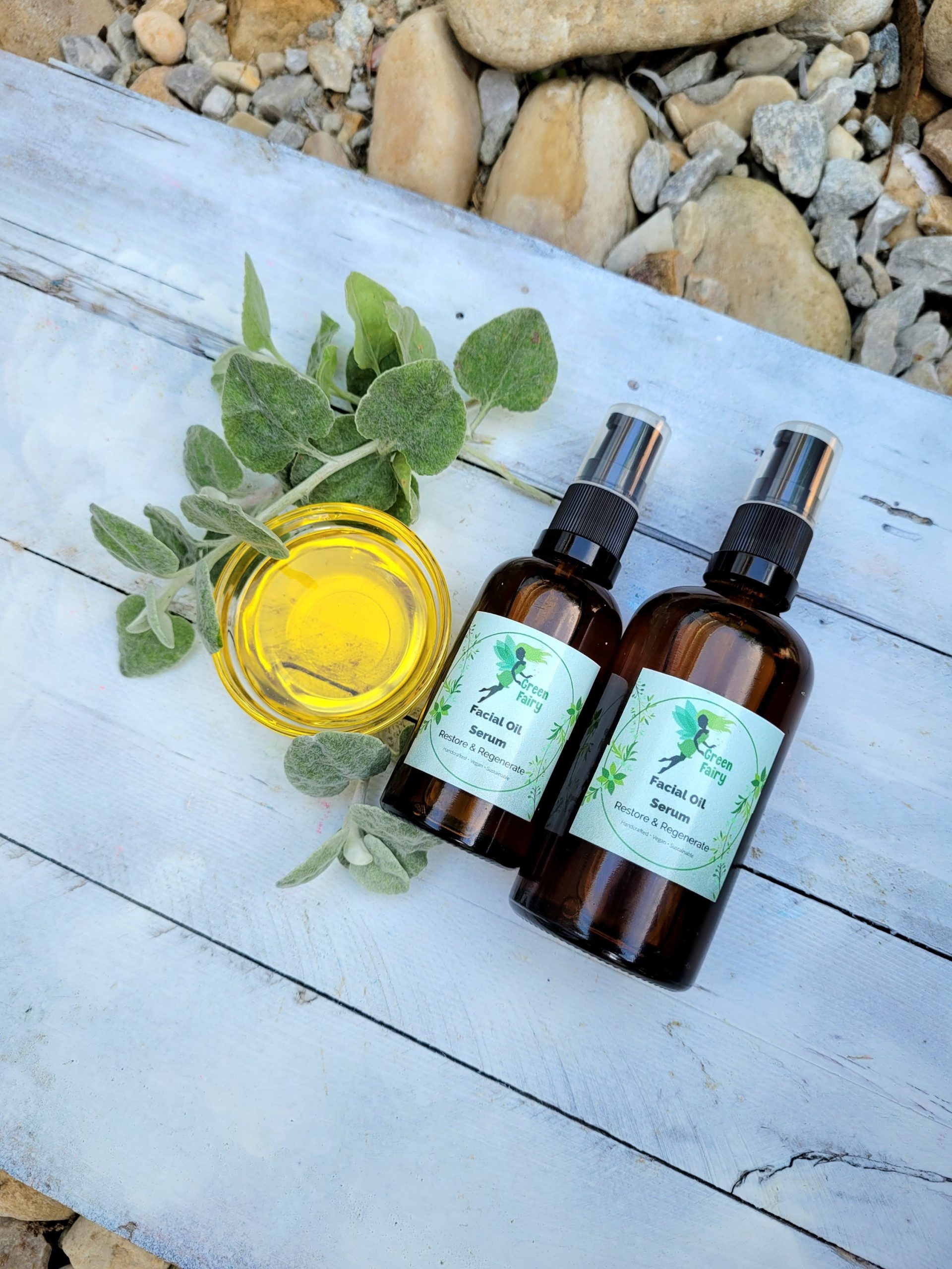 Facial Oil | Organic Glow Serum | Green Fairy